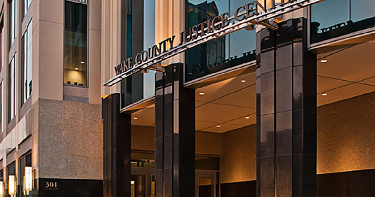 Wake County Justice Center, Raleigh, North Carolina